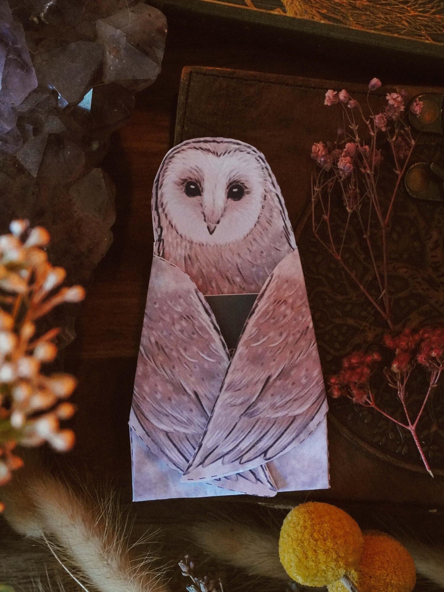 Owl Card DIY Download – Spellbound Society
