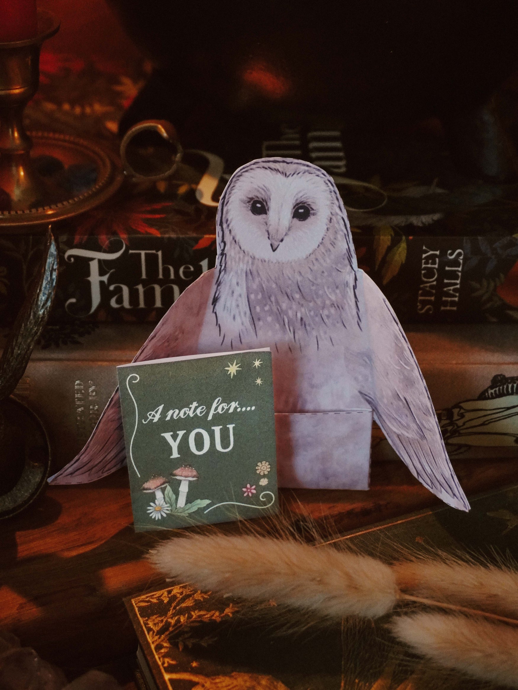Owl Card DIY Download – Spellbound Society